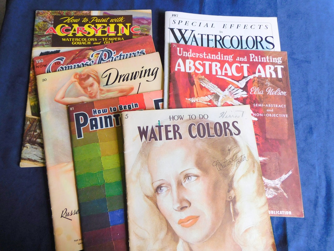 Walter Foster Drawing Book, How to Draw, Painting Abstract, Water ...