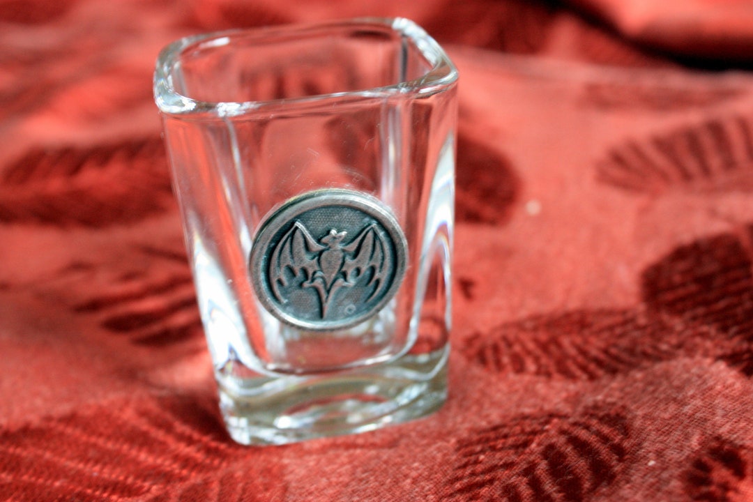 Vintage Bacardi Rum Shot Glass Vintage Bacardi Shot Glass - Etsy UK