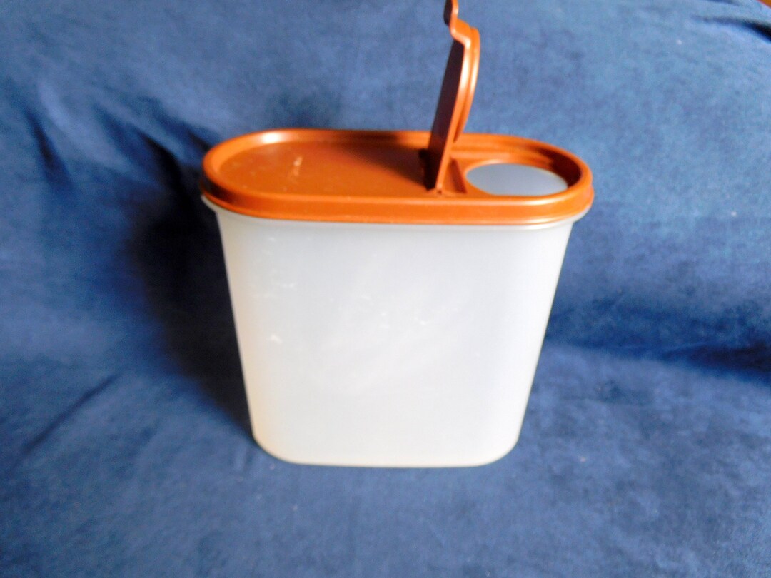 Vintage Brown Tupperware Modular Mate With Brown Lid, Tupperware 1613-7 ...
