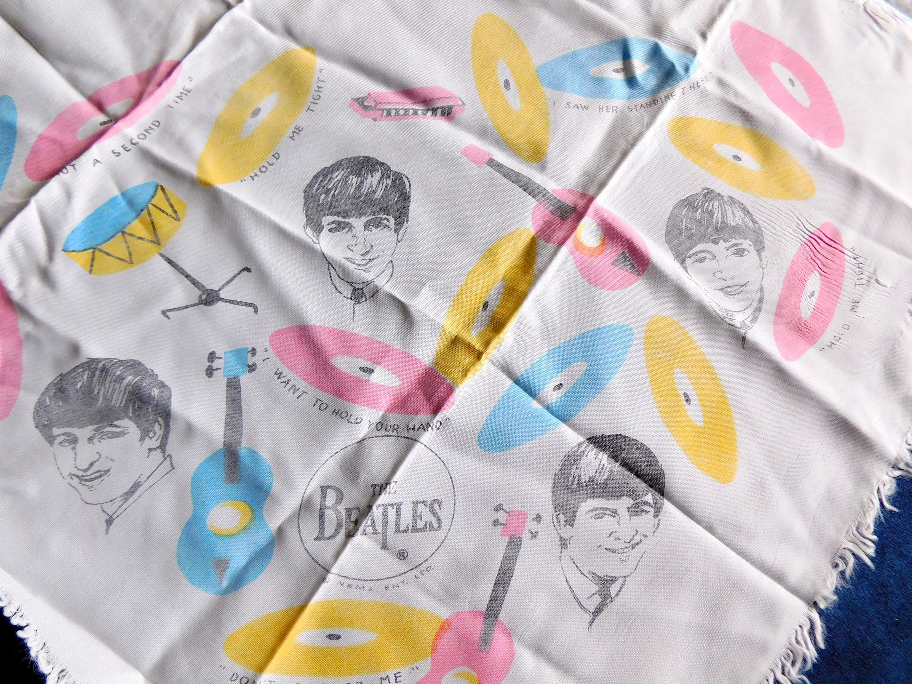 The Beatles With Scarves