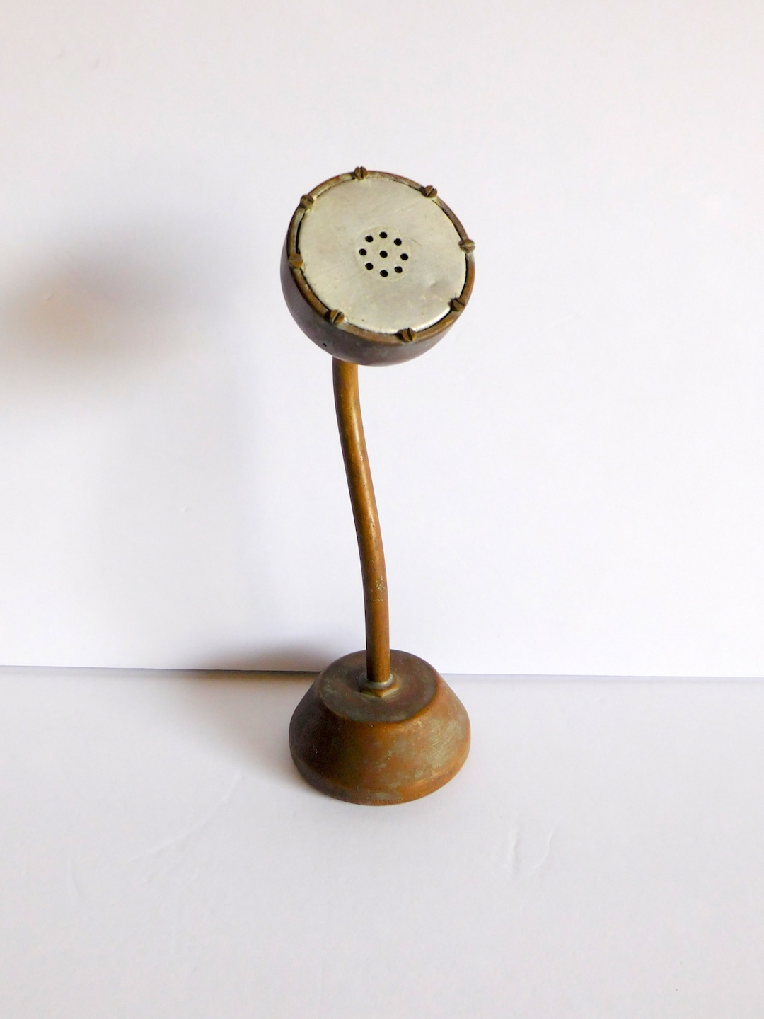 Vintage 1940's Military Radio Microphone, Vintage Military Microphone ...
