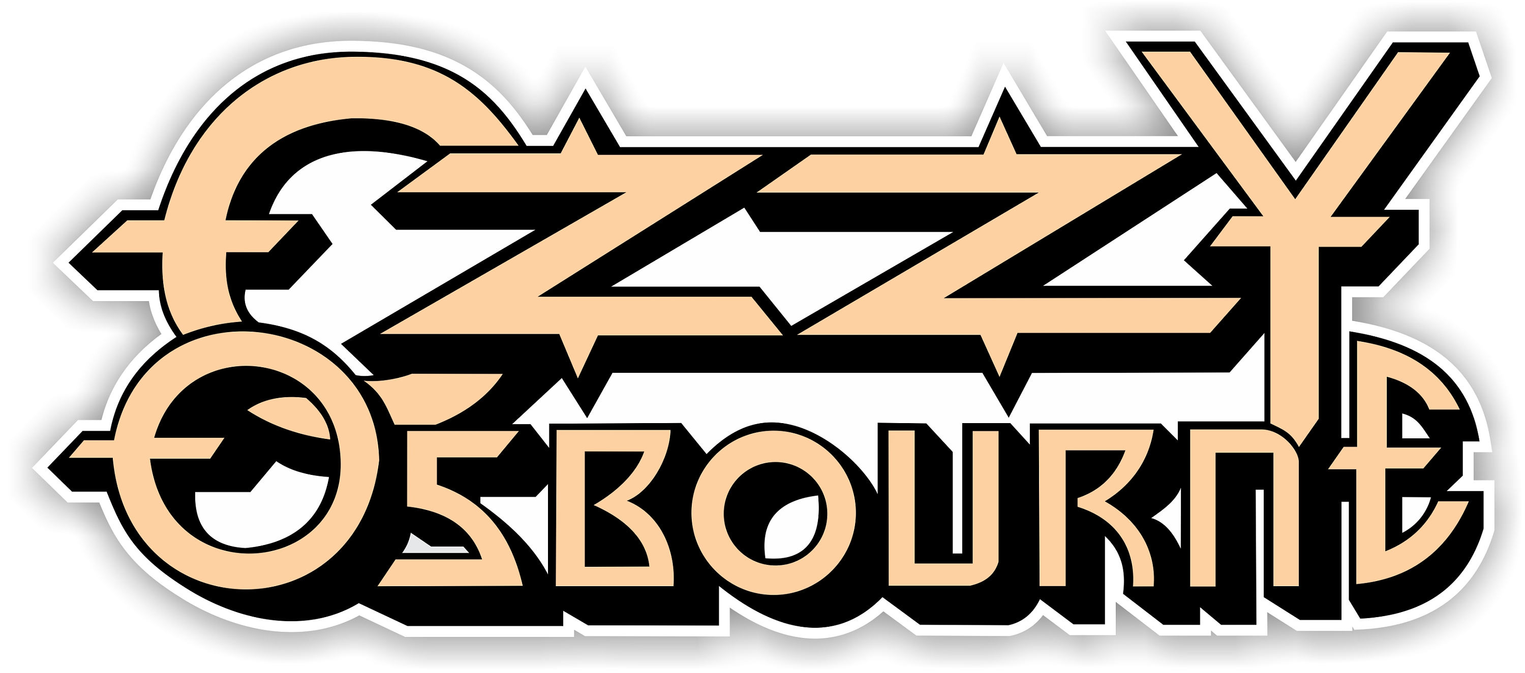 Ozzy Osbourne 5 Vinyl Sticker Decal logo full color | Etsy