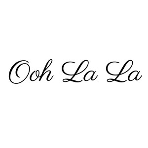 Ooh La La Vinyl Wall Decal - Etsy