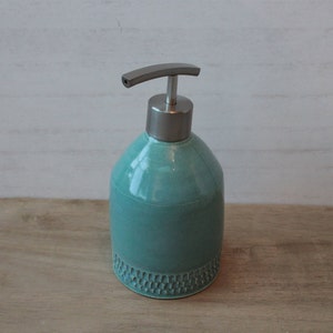 Ceramic Soap Dispenser, Kitchen, Bathroom, Gift - Etsy