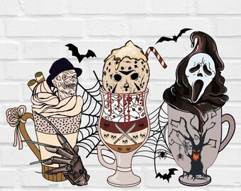 Ready to Press Horror Float Movie Transfer Halloween Camp DTF Print ...