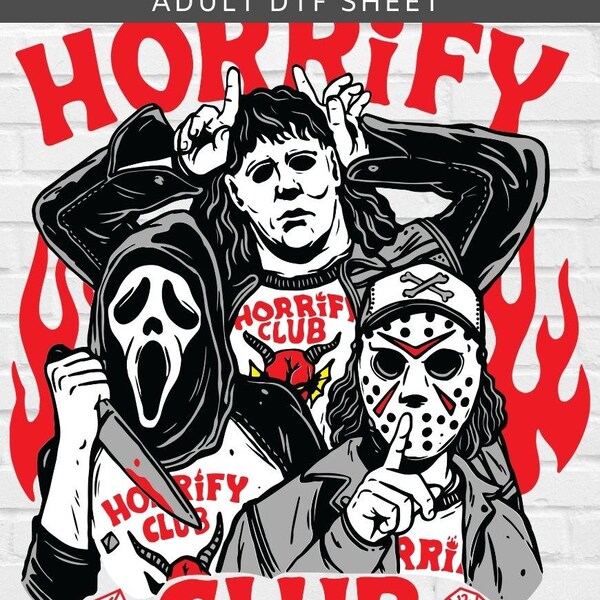 Ghost Face Dtf Print - Etsy