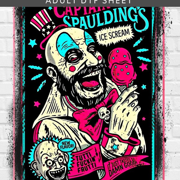 Captain Spaulding - Etsy