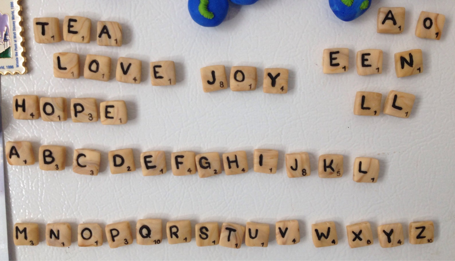 Letter Tile Magnets - Etsy