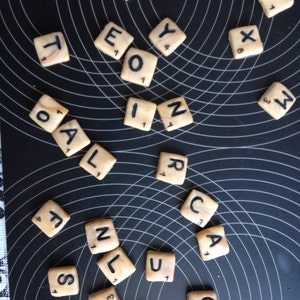 Letter Tile Magnets - Etsy