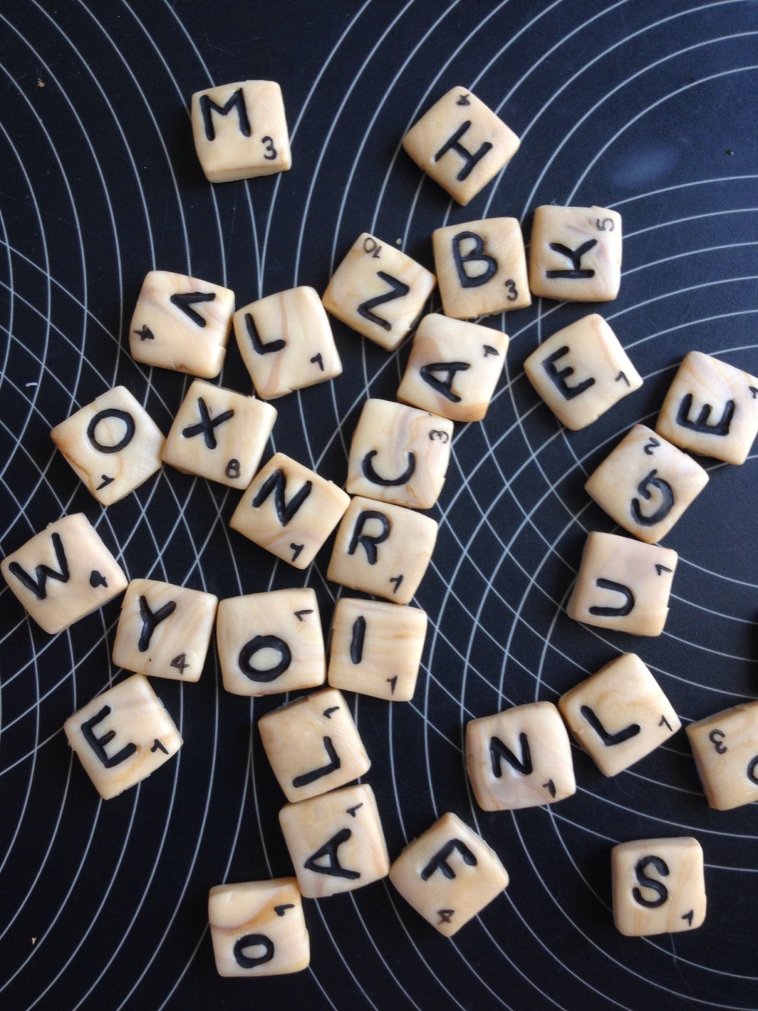 Letter Tile Magnets - Etsy