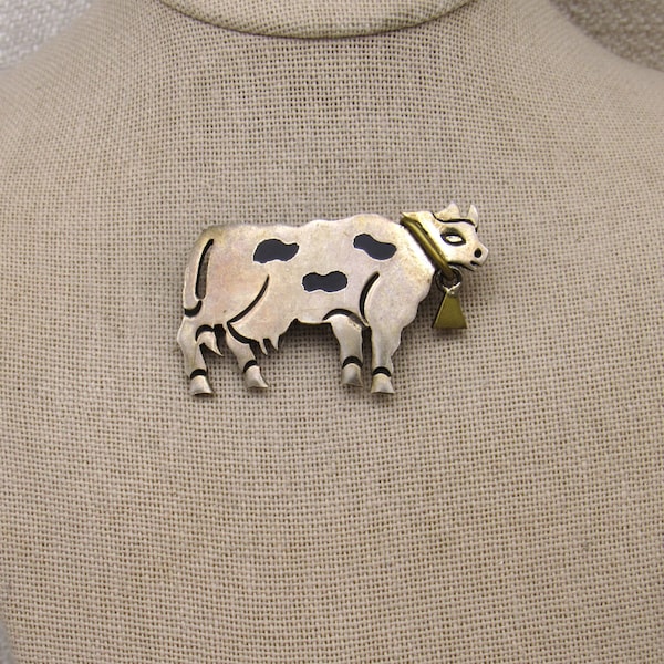 Cow Pin - Etsy