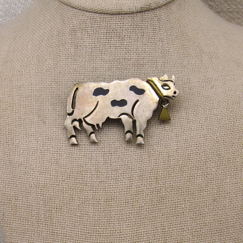Cow Pin - Etsy