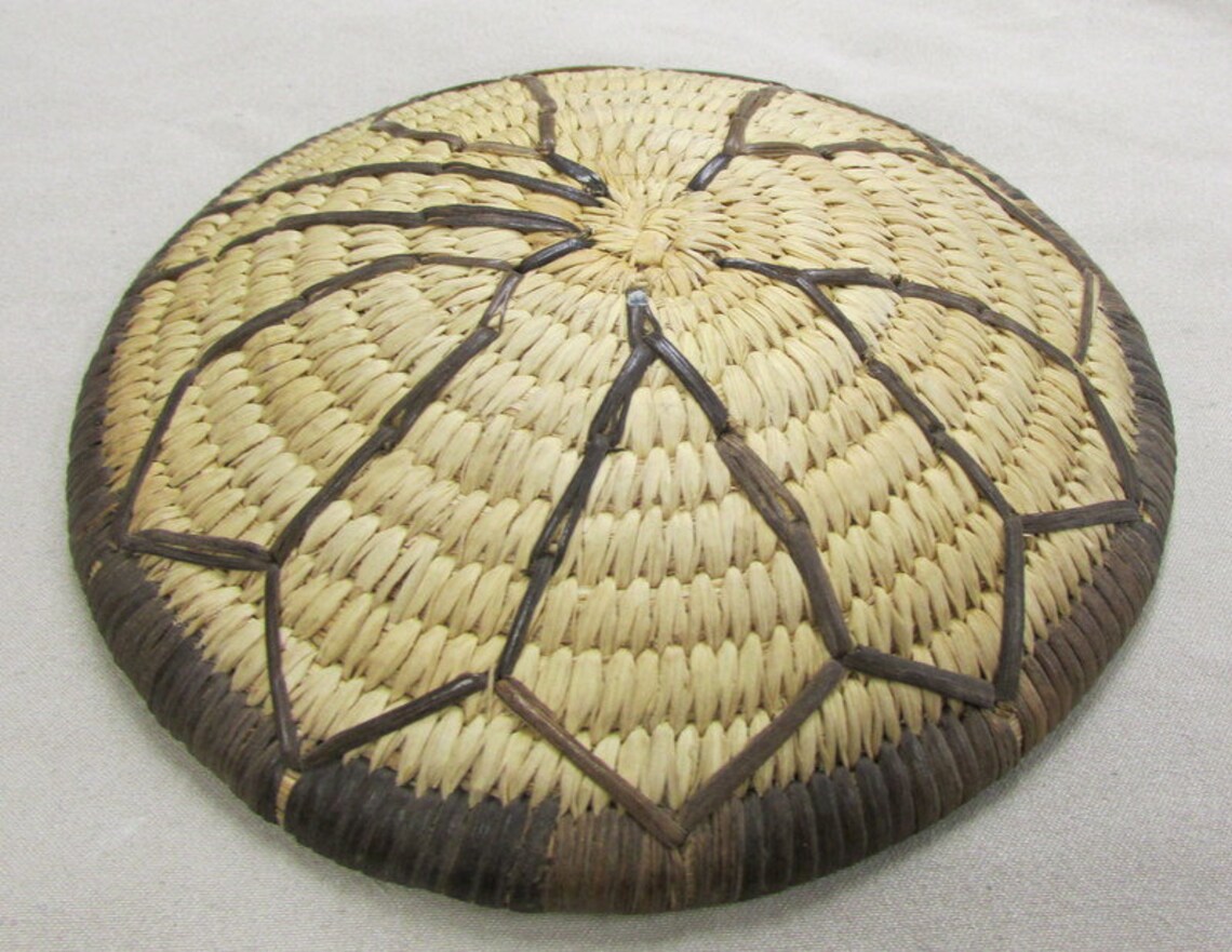 Vintage Tohono O'odham Basket 5 3/4 - Etsy