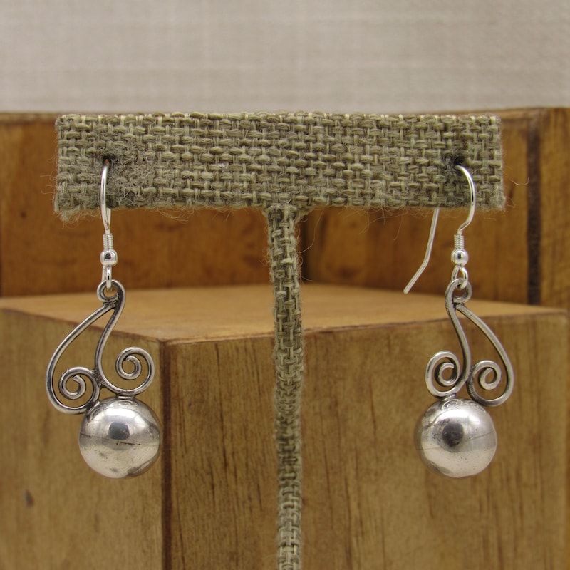 Scroll Earrings - Etsy