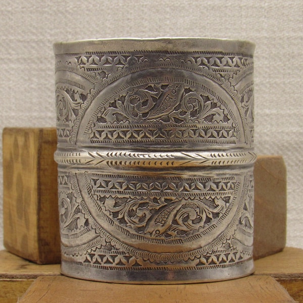 Wide Sterling Silver Cuff Bracelet - Etsy