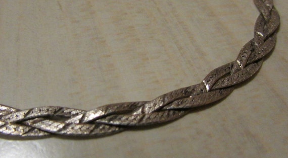 Sterling Silver Braided 18" Chain + - Gem