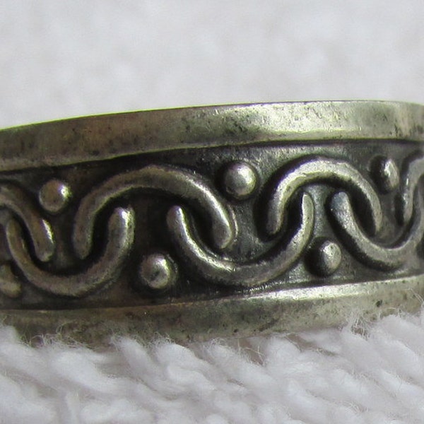 Taxco Silver Band - Etsy