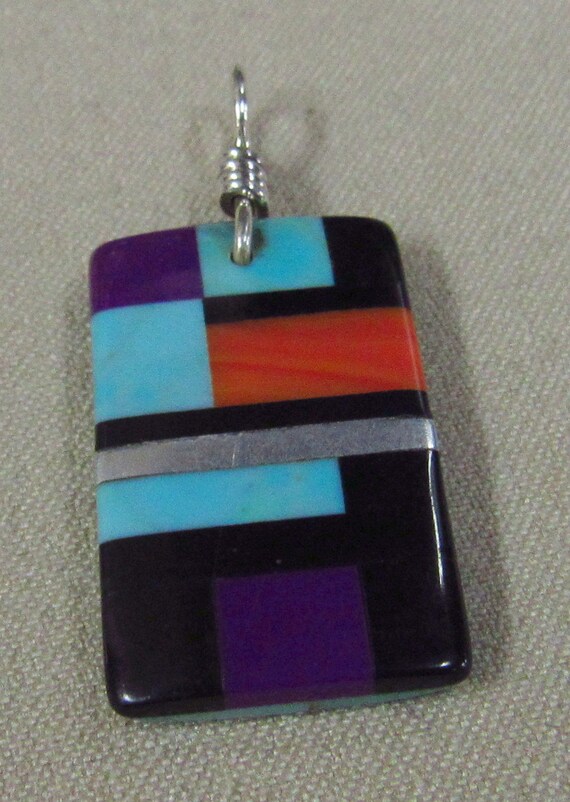 Block inlay zip - Gem