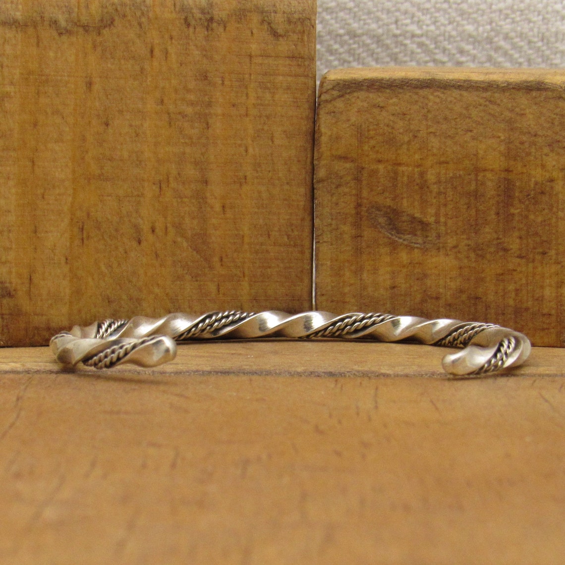 Sterling Silver Twisted Wire Navajo Style Cuff Bracelet - Etsy Sterling Silver Twisted Wire Navajo Style Cuff Bracelet - Etsy