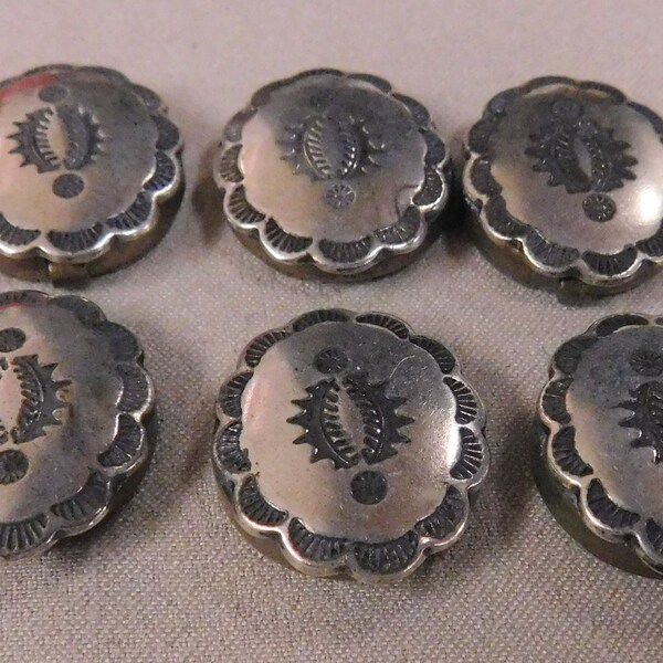 Sterling Silver Button Covers - Etsy