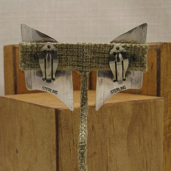 Allen & Paula Boyd Black Onyx and Sterling Silver Cli… - Gem