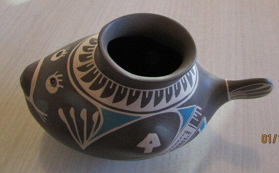 Very Whimsical Fish Pot | Etsy