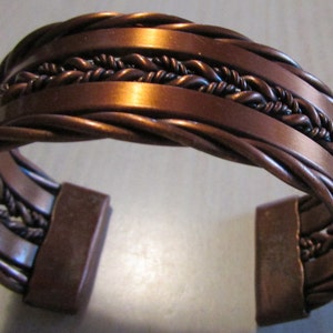 Handmade Copper Cuff Bracelet | Etsy