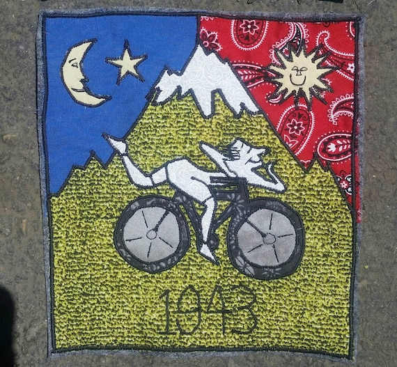 Albert Hoffman Bicycle Patch | Etsy