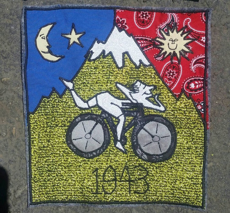 Albert Hoffman Bicycle Patch - Etsy