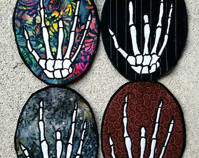 Grateful Dead Jerry Hand Patch | Etsy