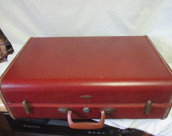 Pink Vintage Luggage - Etsy