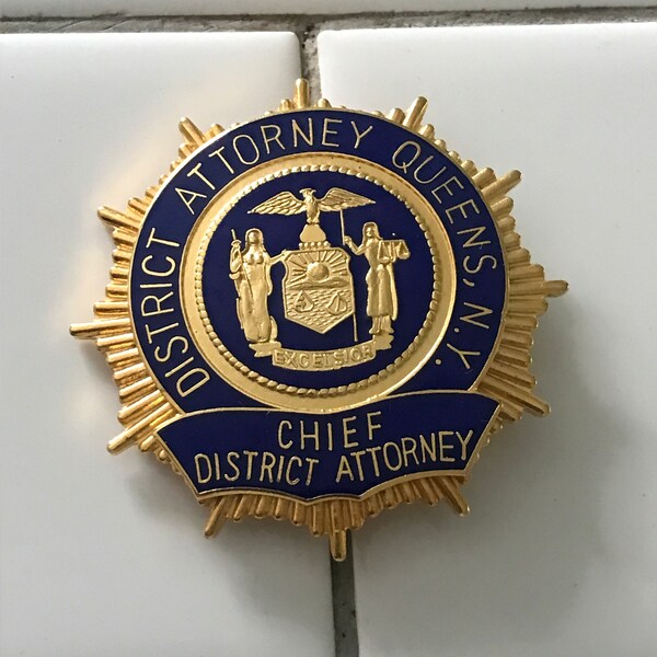 District Attorney Badge - Etsy