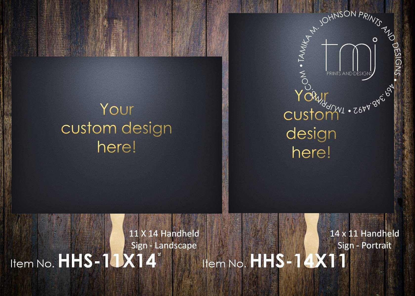 Custom Made Sign - Double Sided - Etsy