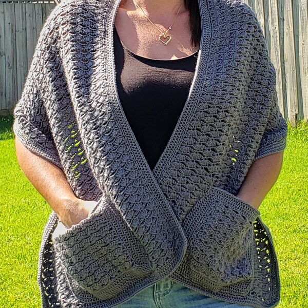 Easy Crochet Wrap - Etsy