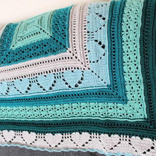 Butterfly Bobble Baby Blanket Pattern | Etsy Canada