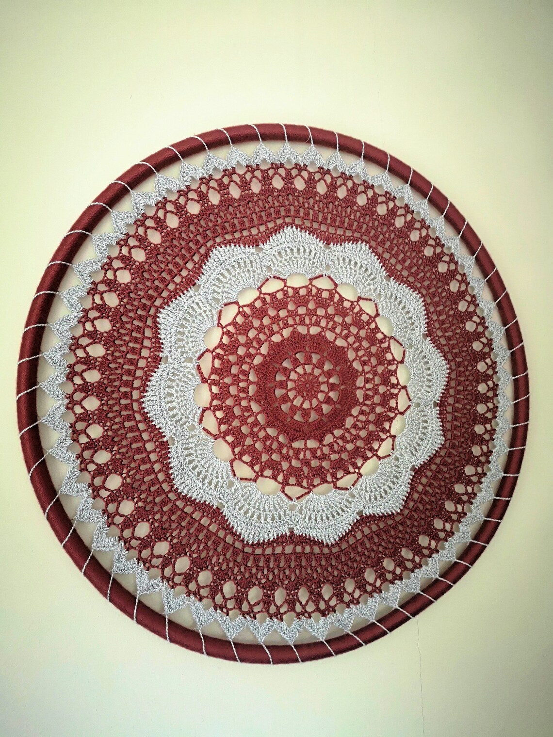 PDF Crochet Pattern Cockle Shell Hanging Mandala - Etsy Canada