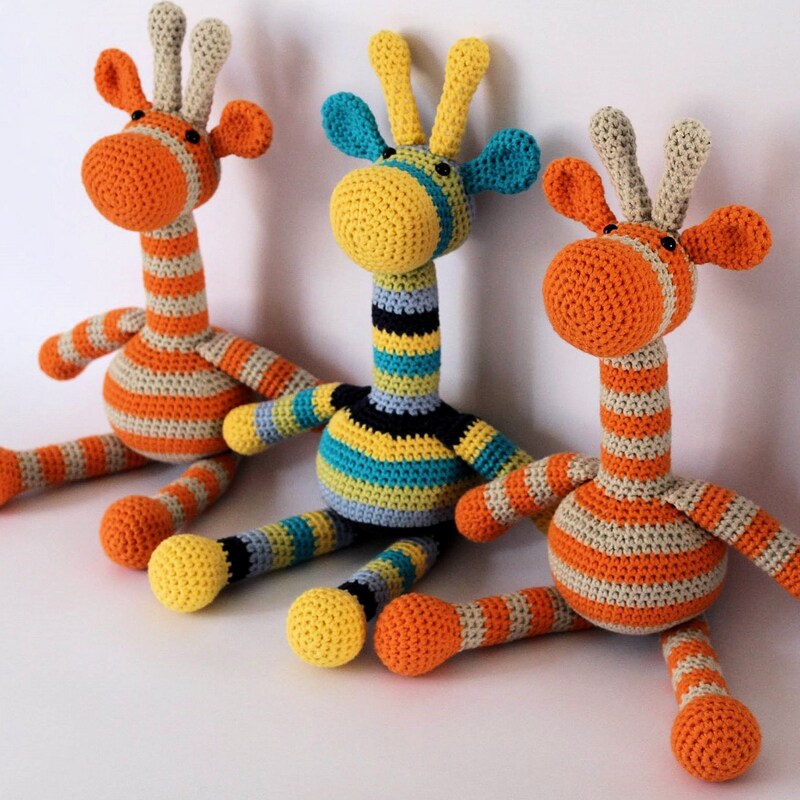 Striped Giraffe - Etsy