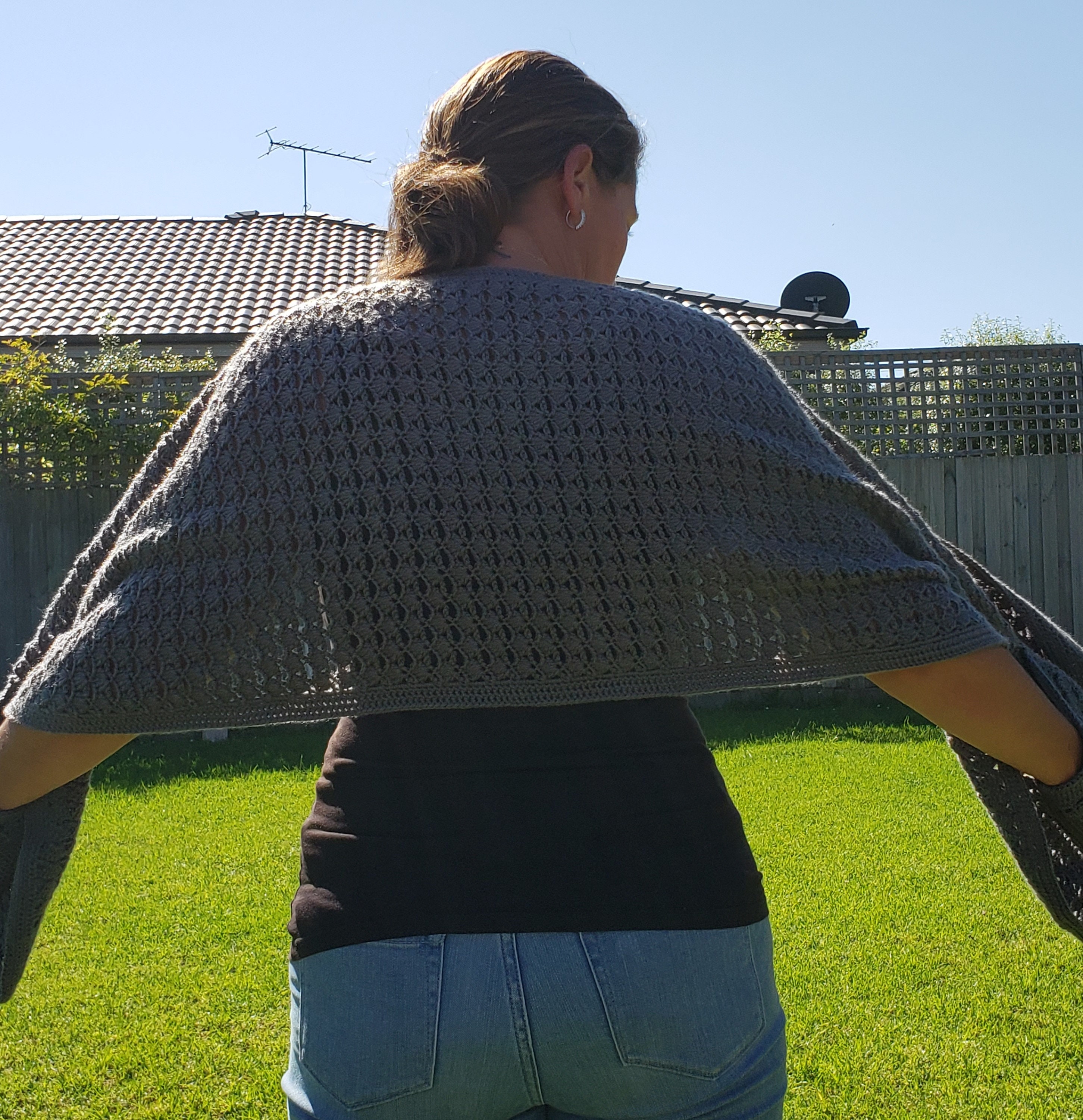 PDF Crochet Pattern Wrap With Pockets - Etsy