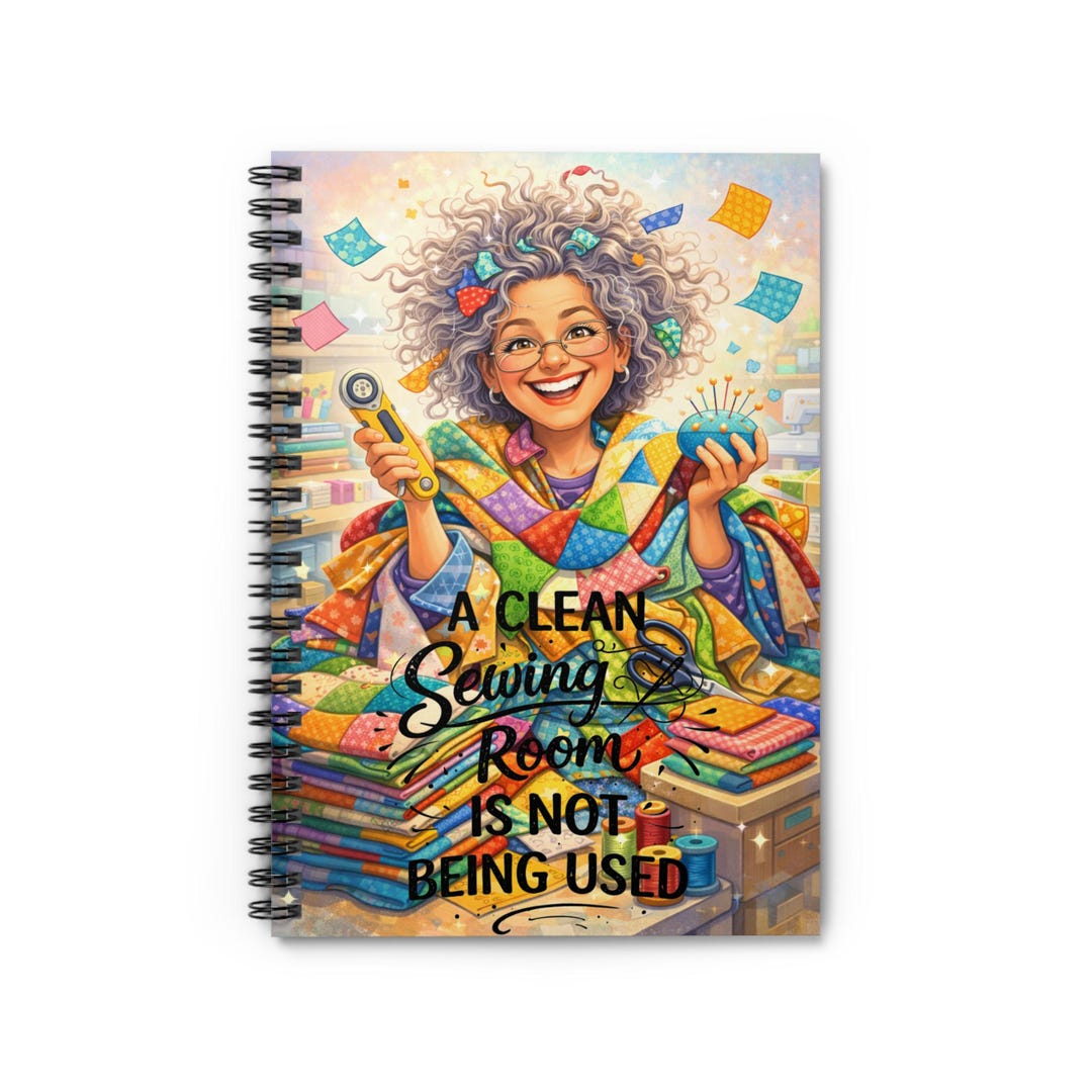 Quilting Spiral Notebook 4 - Etsy