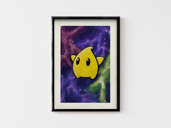 Luma in Space Illustration by Savage Pieces Inspired by | Etsy