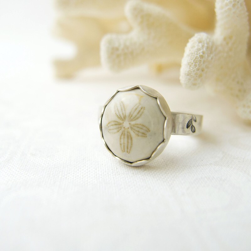 Sand Dollar Ring - Etsy