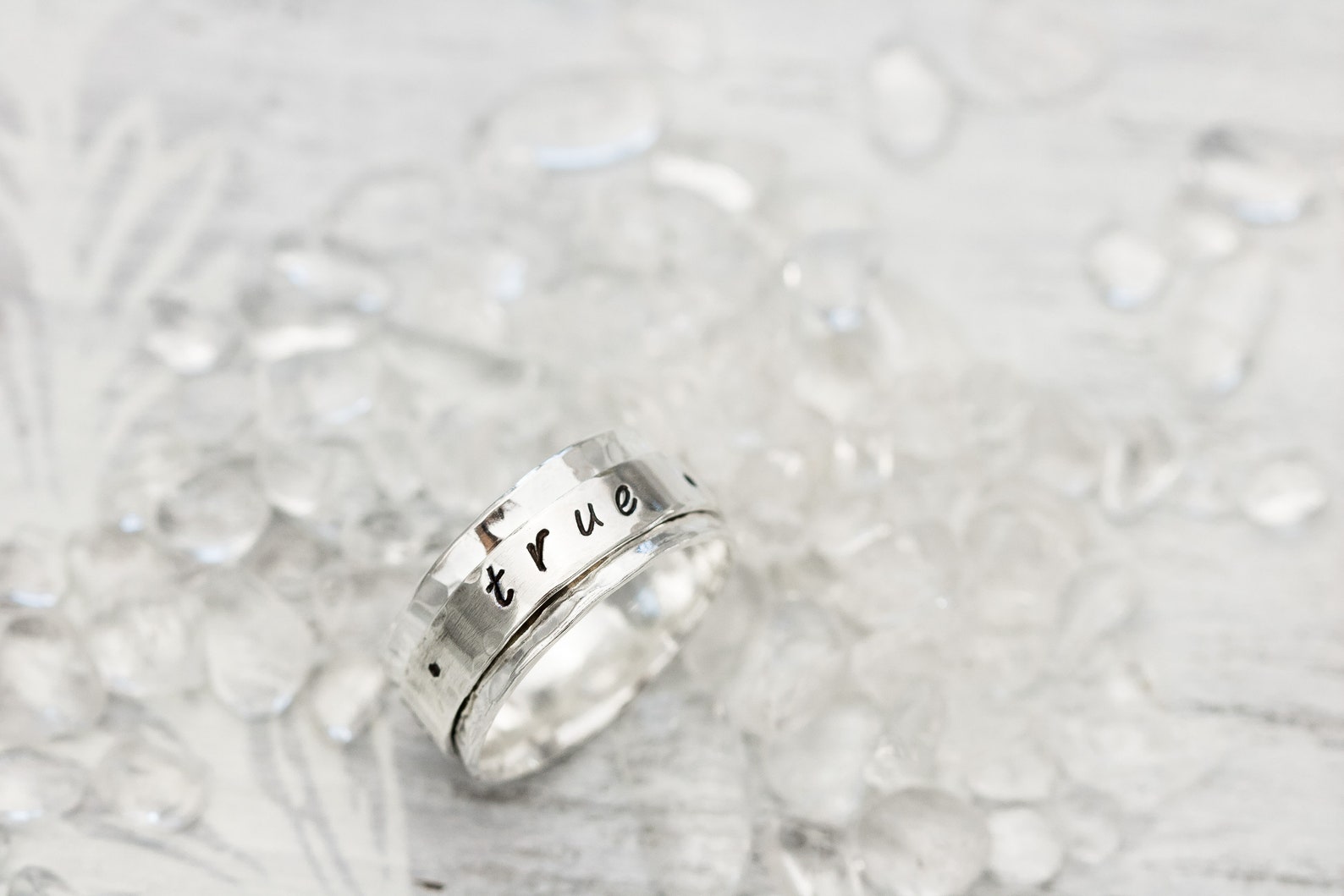 Purity Ring True Love Waits Stamped Ring Sterling Silver Christian Ring ...