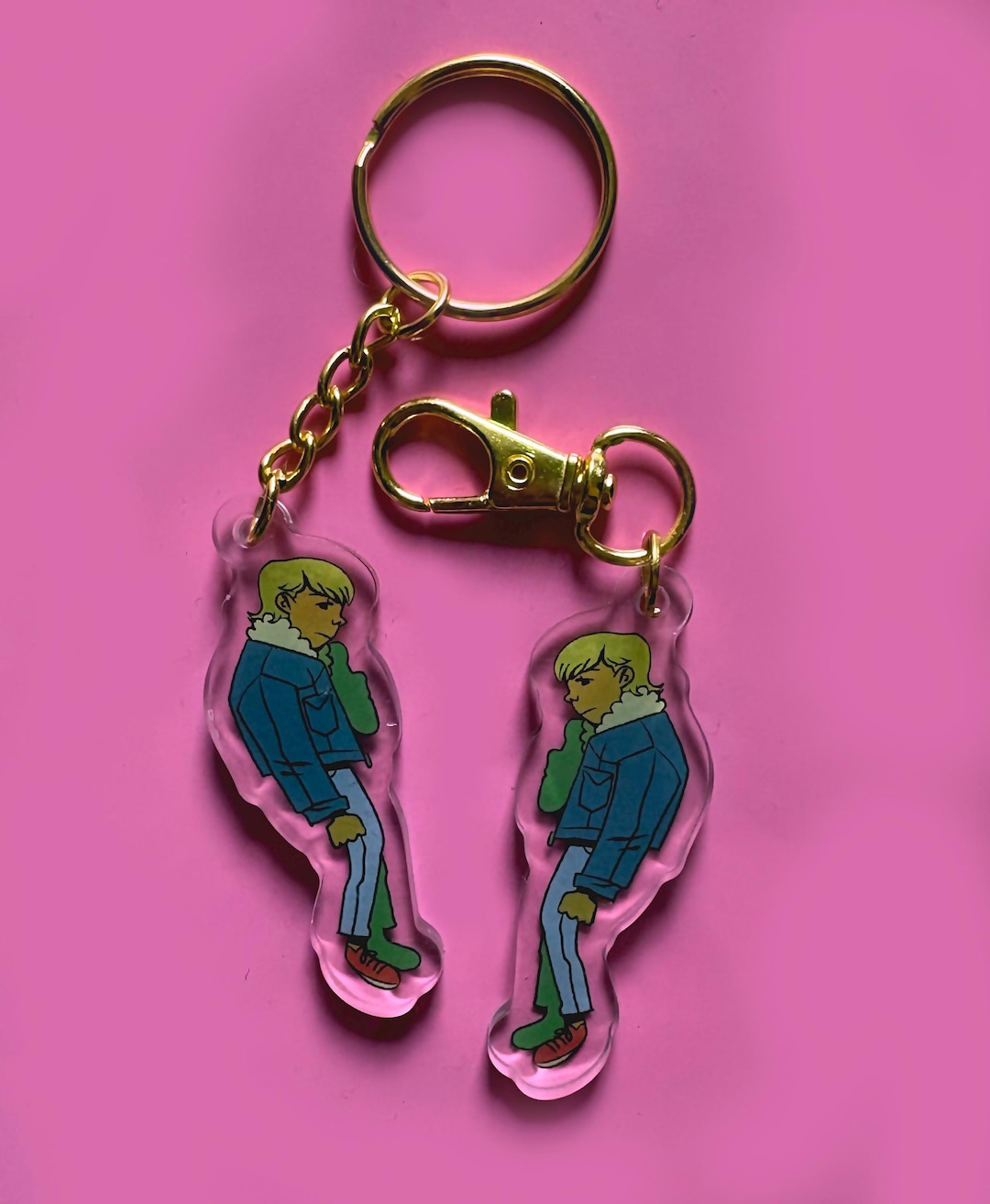 Venture Bros Sad Hank in Brock's Jacket Charm - Etsy