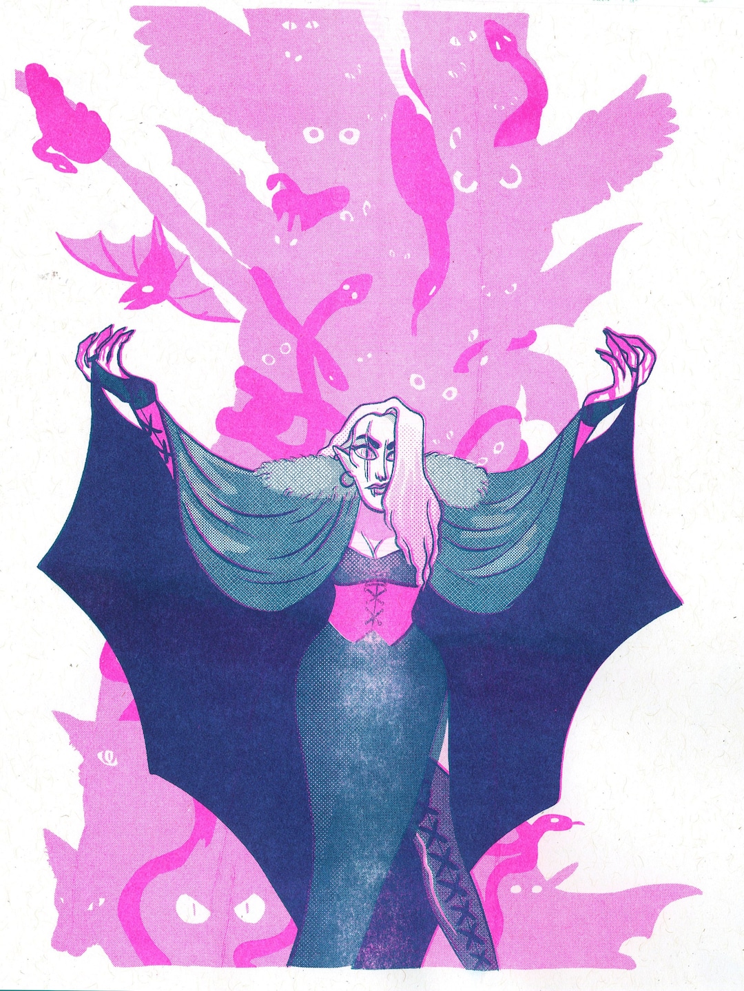 Vampire Risograph 2: Animal Influence - Etsy