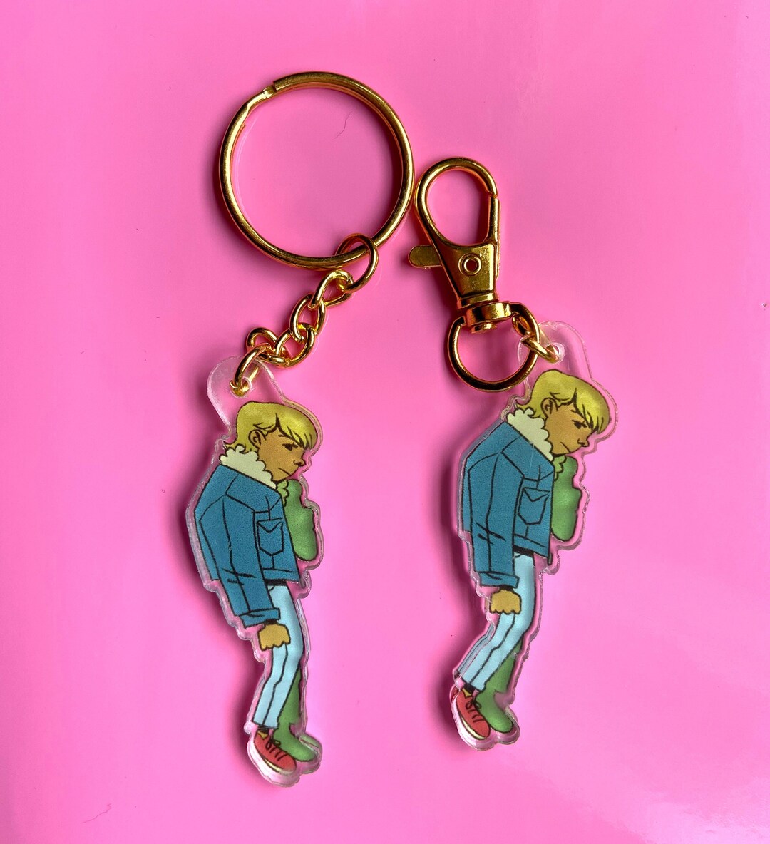 Venture Bros Sad Hank in Brock's Jacket Charm - Etsy