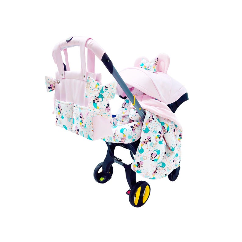 Doona + / I / X Pram Accessory Set: Handmade Hood, Seat Overlay ...