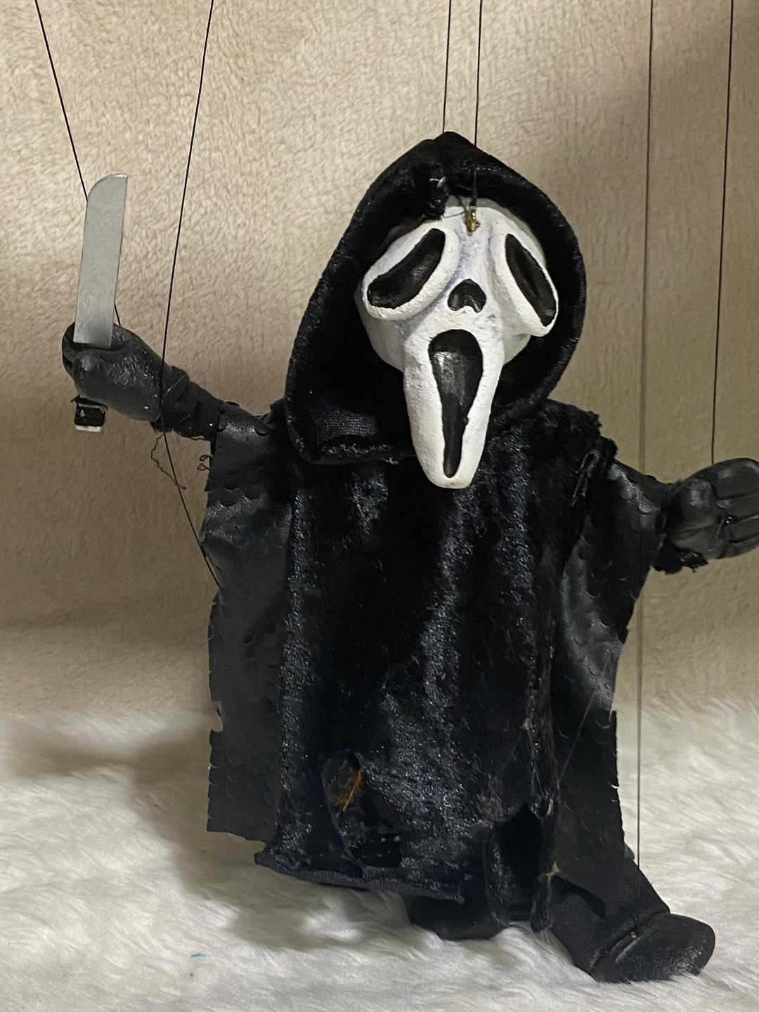 Ghostface Killer scream Marionette Puppet - Etsy