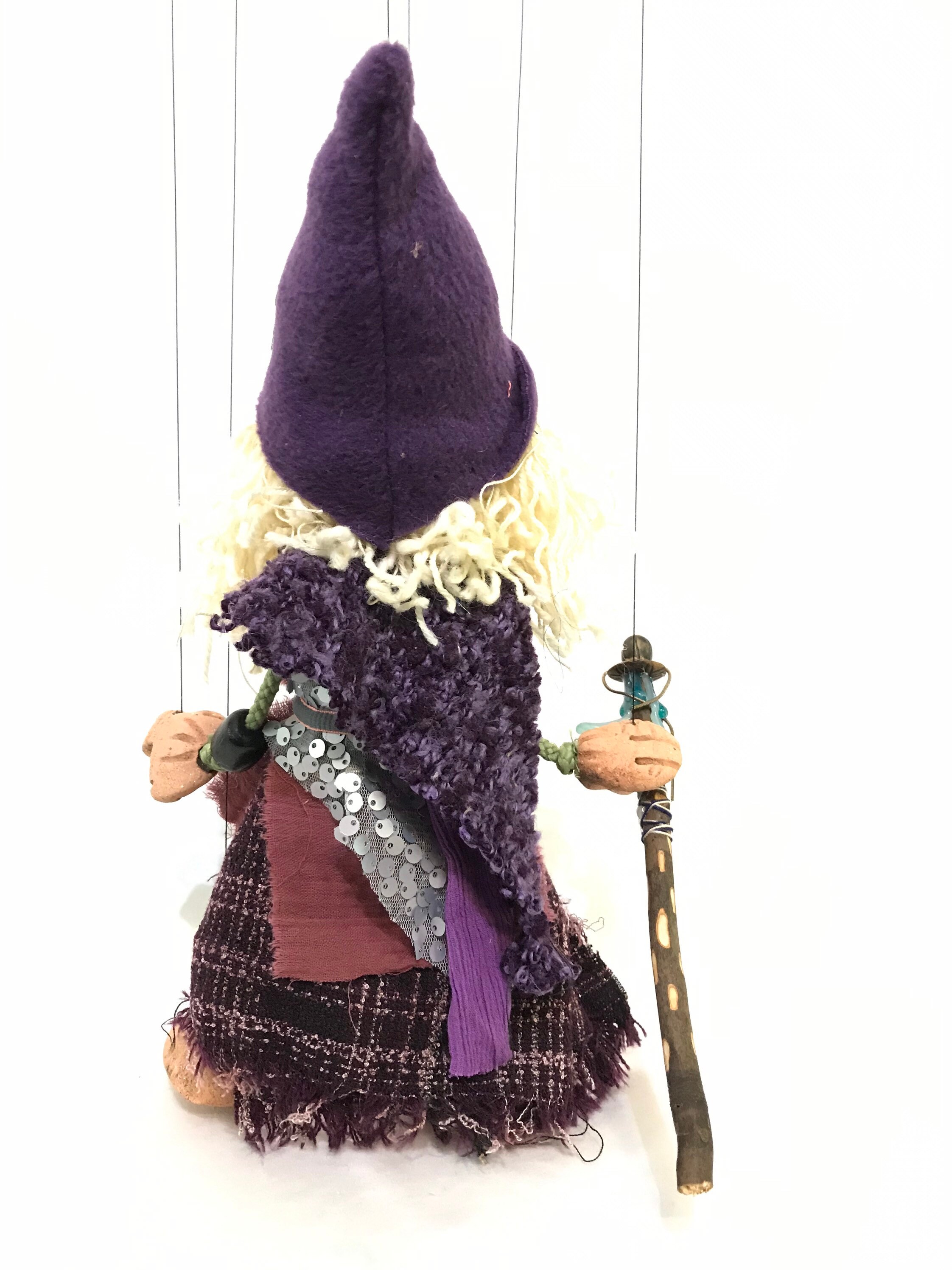 marionette puppet Ganon the Purple Wizard Toys & Games Toys Puppets ...