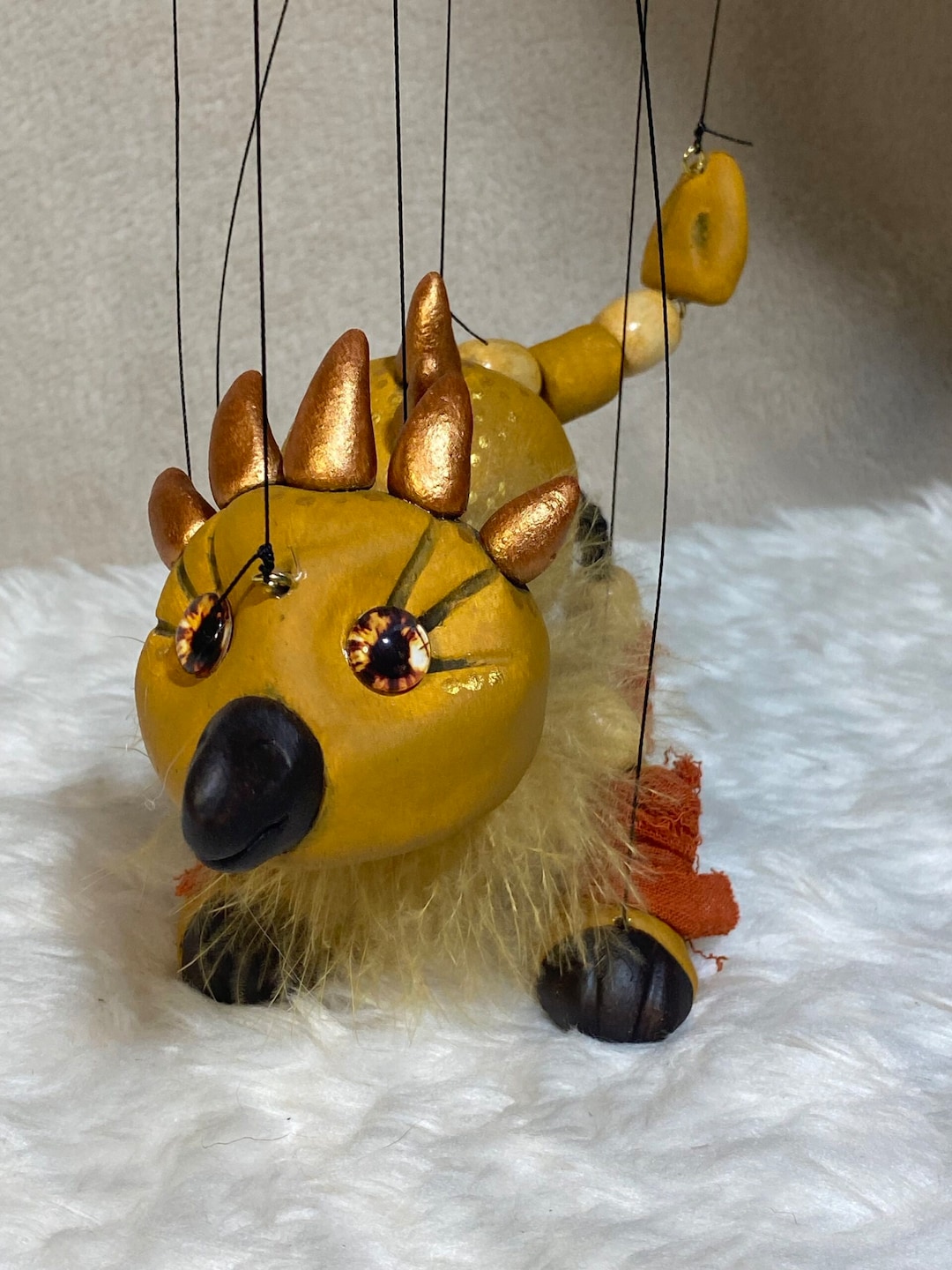 Sunbird Dragon Marionette Puppet - Etsy