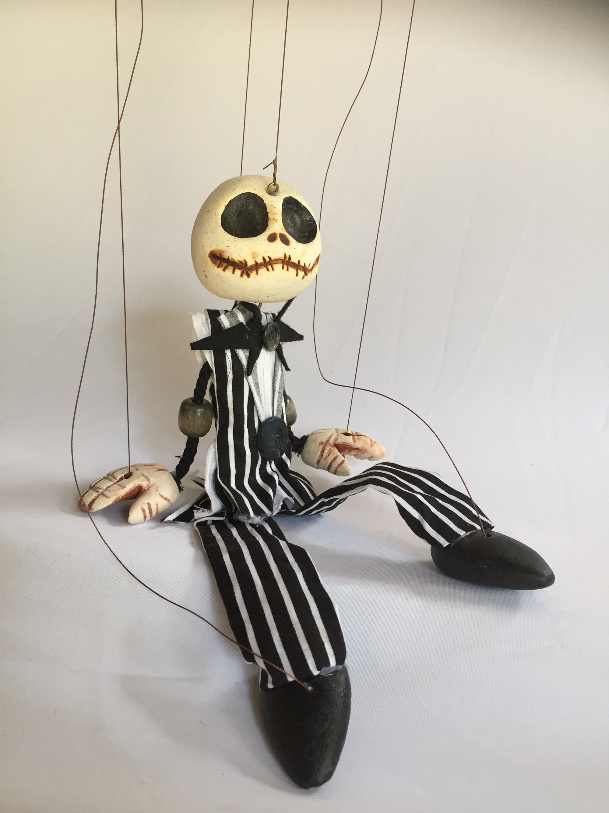 Jack Skellington Puppet Marionettes From Tim Burton's - Etsy UK